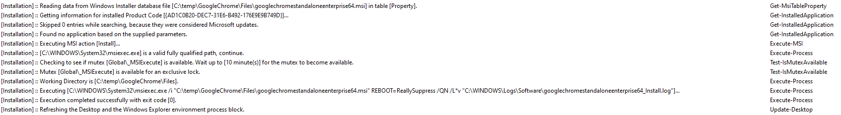 Deploy Apps with PSADT
