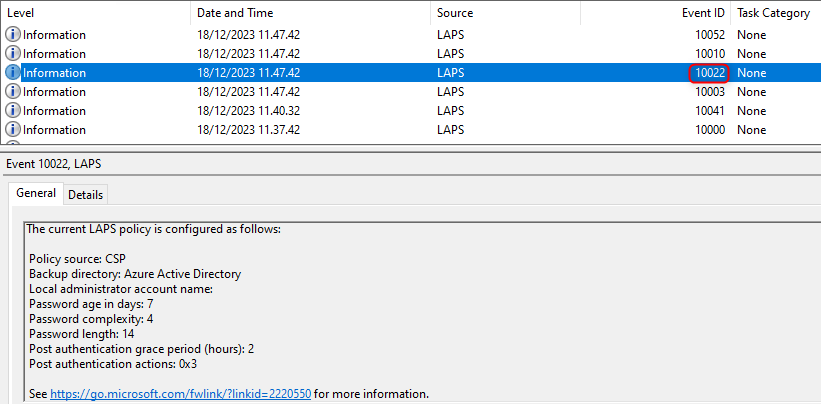 Windows LAPS - The beginning