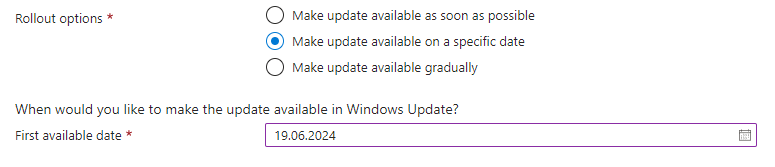 Feature Updates in Intune