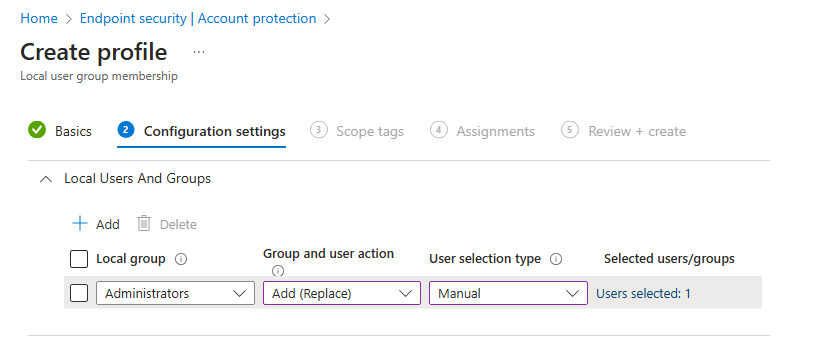 Local Admin: Where should it be managed?